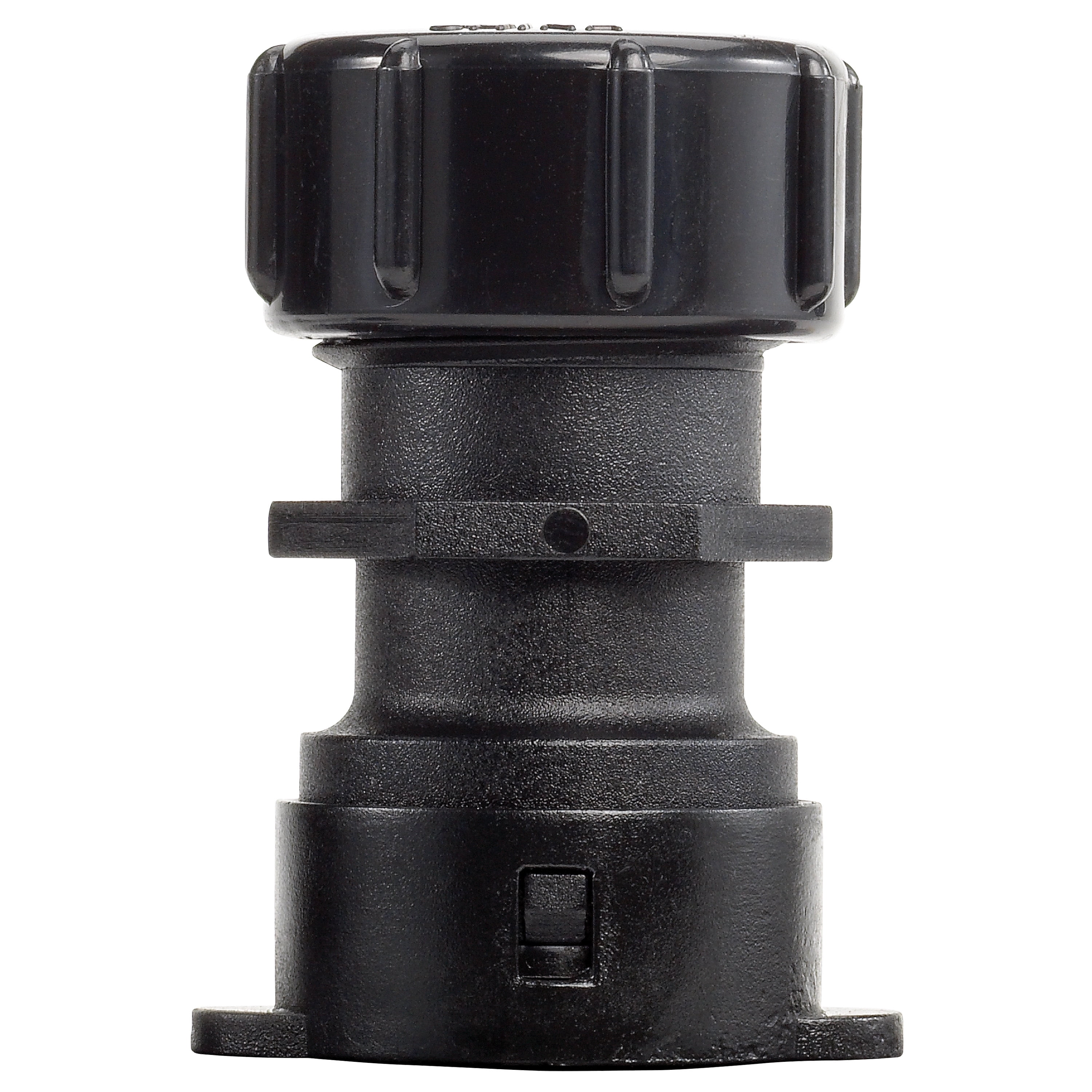 Orbit 1/2" Drip-Lock, Push-Fit Irrigation End Cap, Black, Heavy-Duty ...