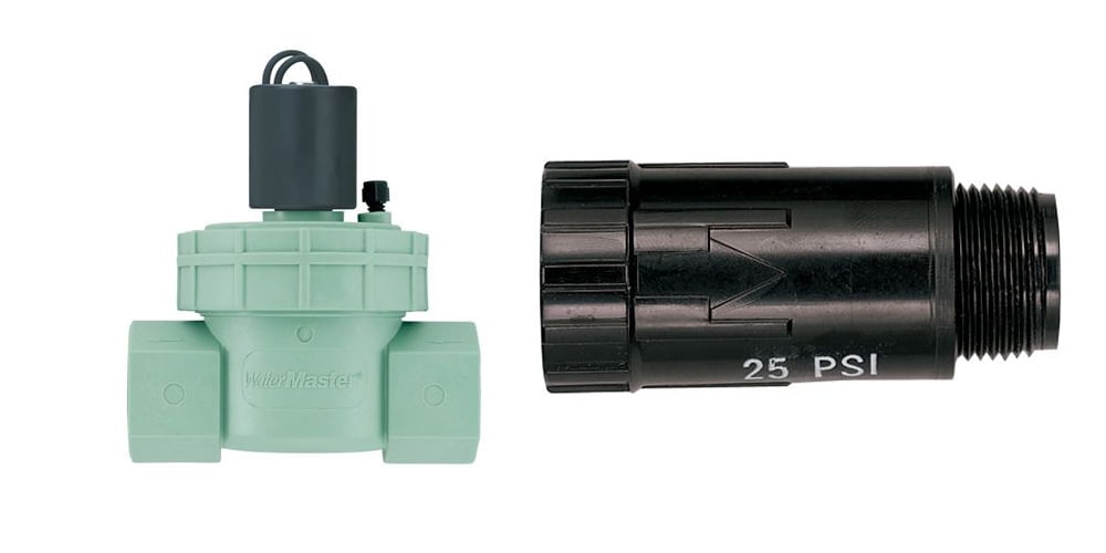 Orbit 1 inch Female Automatic Sprinkler Valve and Drip Pressure Reducer ...