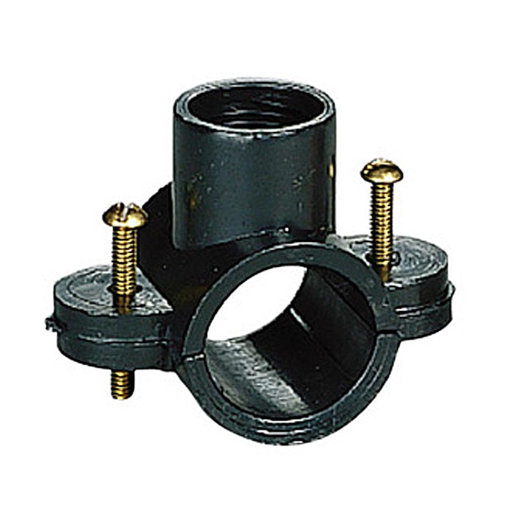 Orbit 1" x 1/2" Thread Plastic Saddle Tee, Connect Sprinklers to Poly ...