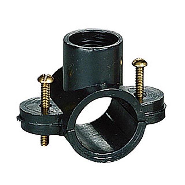 Orbit 1" x 1/2" Thread Plastic Saddle Tee, Connect Sprinklers to Poly ...