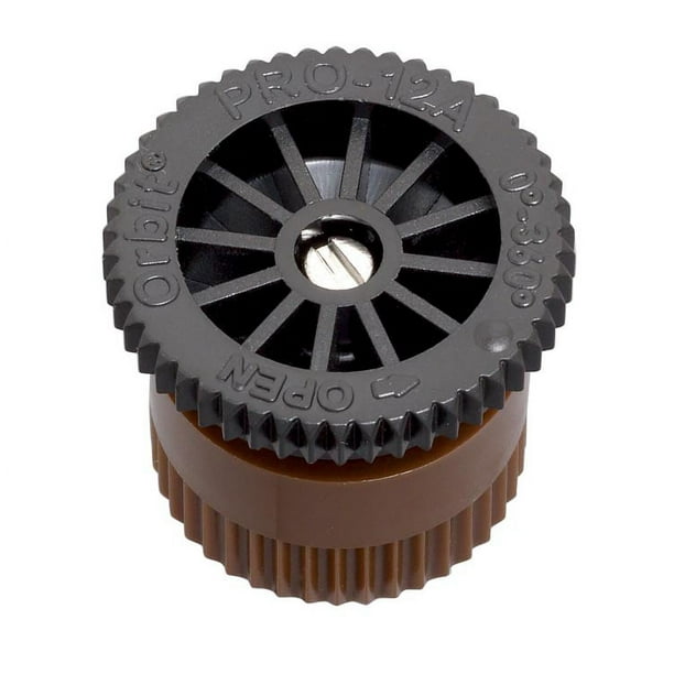 Orbit 12' Radius Adjustable Pop-Up Female Thread Sprinkler Head Spray ...