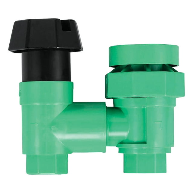Orbit 3/4" Manual Anti-Siphon Plastic Sprinkler System Yard Water Valve ...