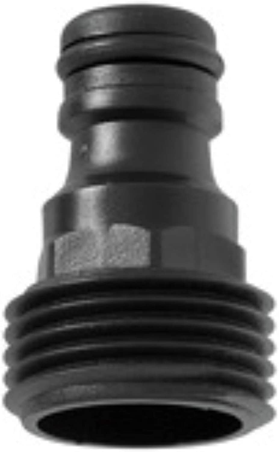 Orbit 3 Pack (6 Total Pieces) Plastic Male Thread Faucet and Hose Quick ...