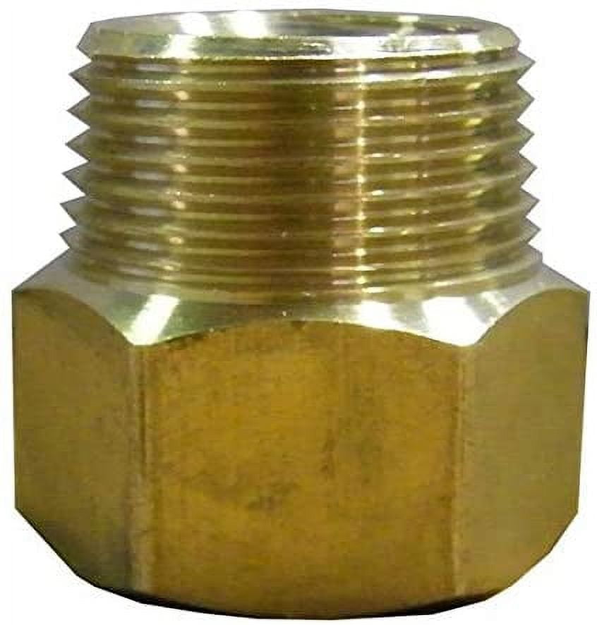Orbit 3 Pack - Brass 3/4 Inch Hose x 1/2 Inch or 3/4 Inch Pipe Thread ...