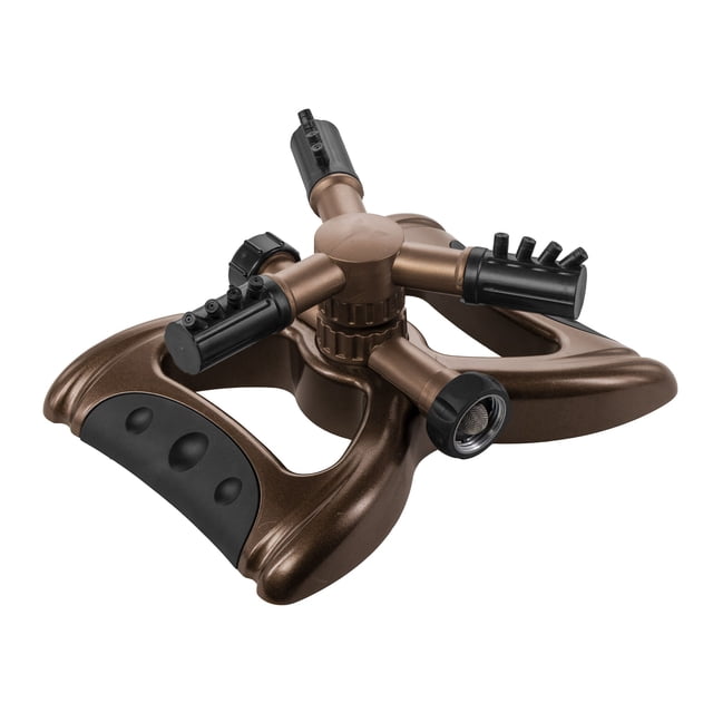 Orbit 3-arm Adjustable Lawn Sprinkler on Metal Sled Base - Walmart.com