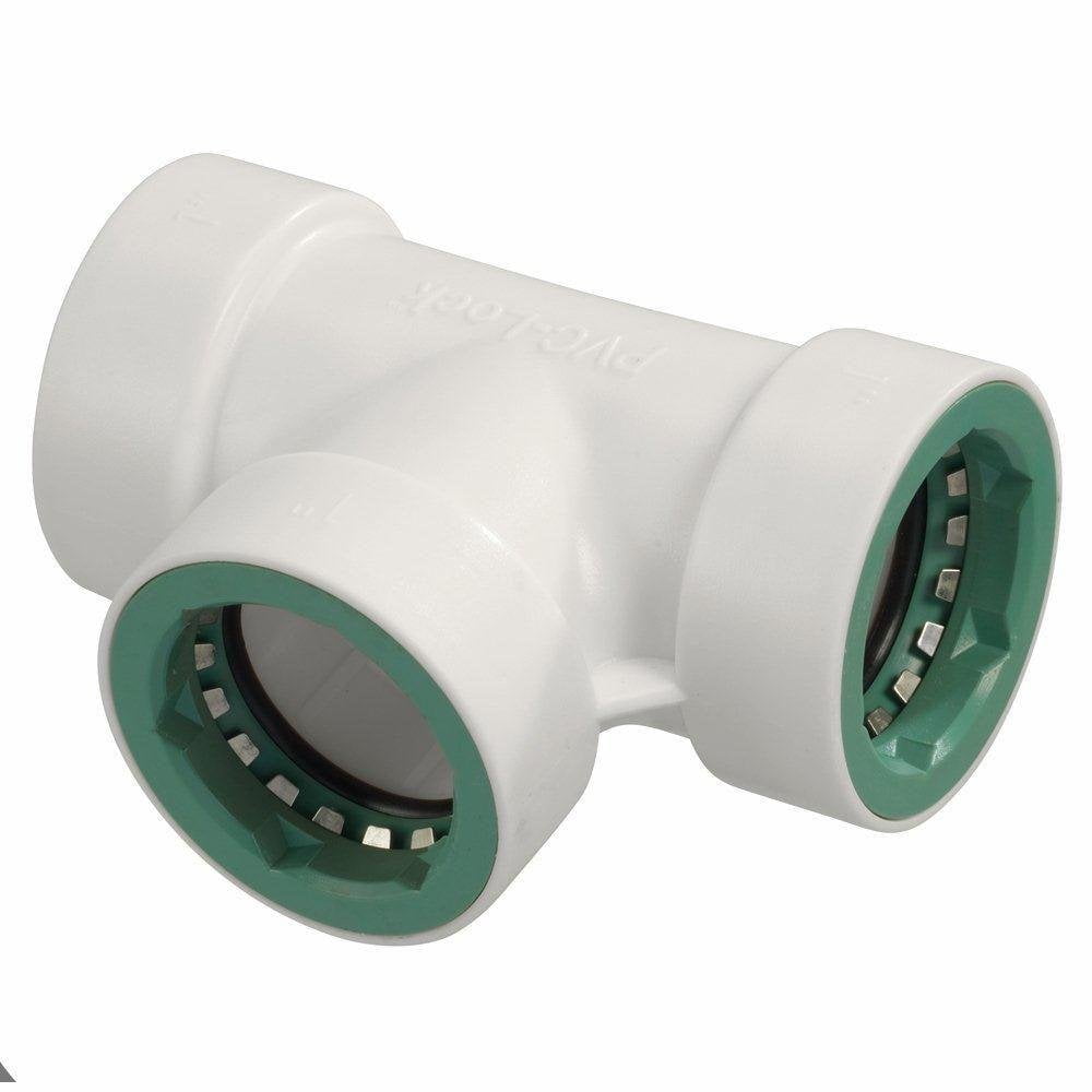 Orbit 38672 - 1" PVC-Lock Tee - Walmart.com