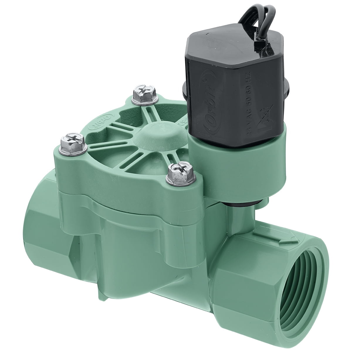 Orbit 1 in. Automatic Inline Irrigation Valve for Sprinkler Water ...