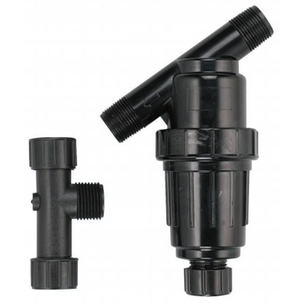 Orbit 67736 Drip Irrigation Y Filter, Black - Walmart Business Supplies