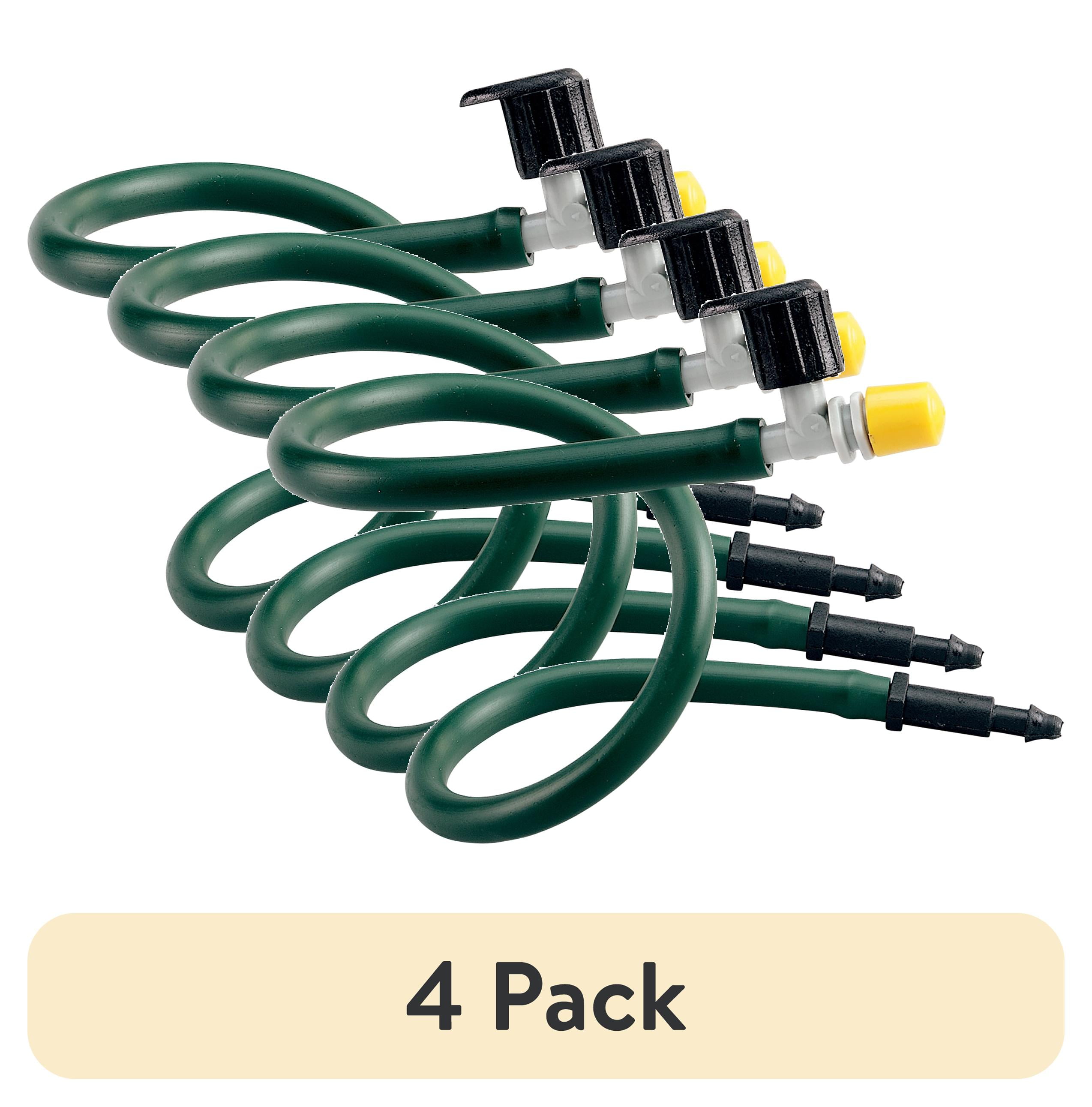(4 pack) Orbit 69190 Adjustable Drip Watering Misting Sprinkler with ...