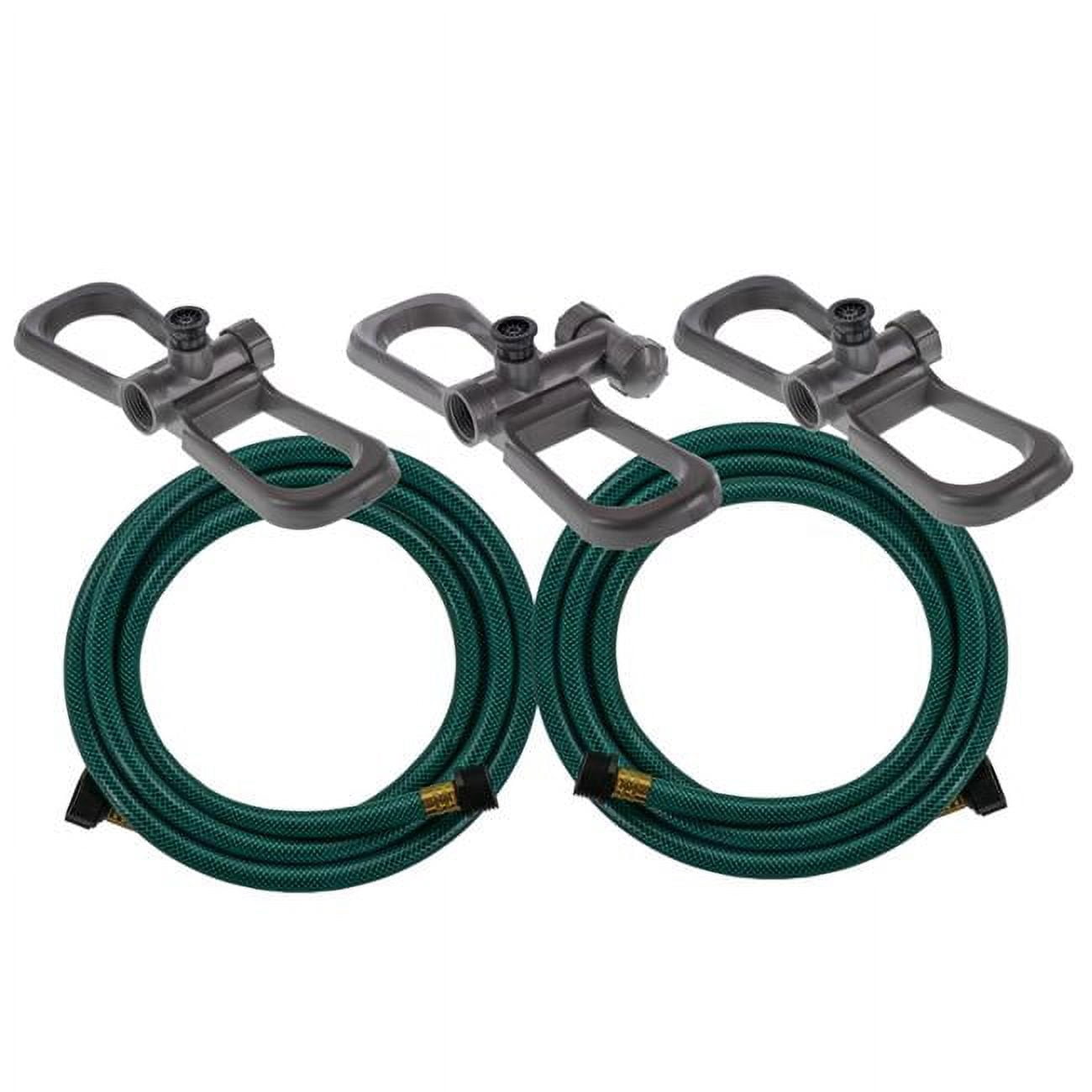 Orbit Garden Yard Lawn Hose 2100 sq. ft. Plastic Sprinkler Set ...