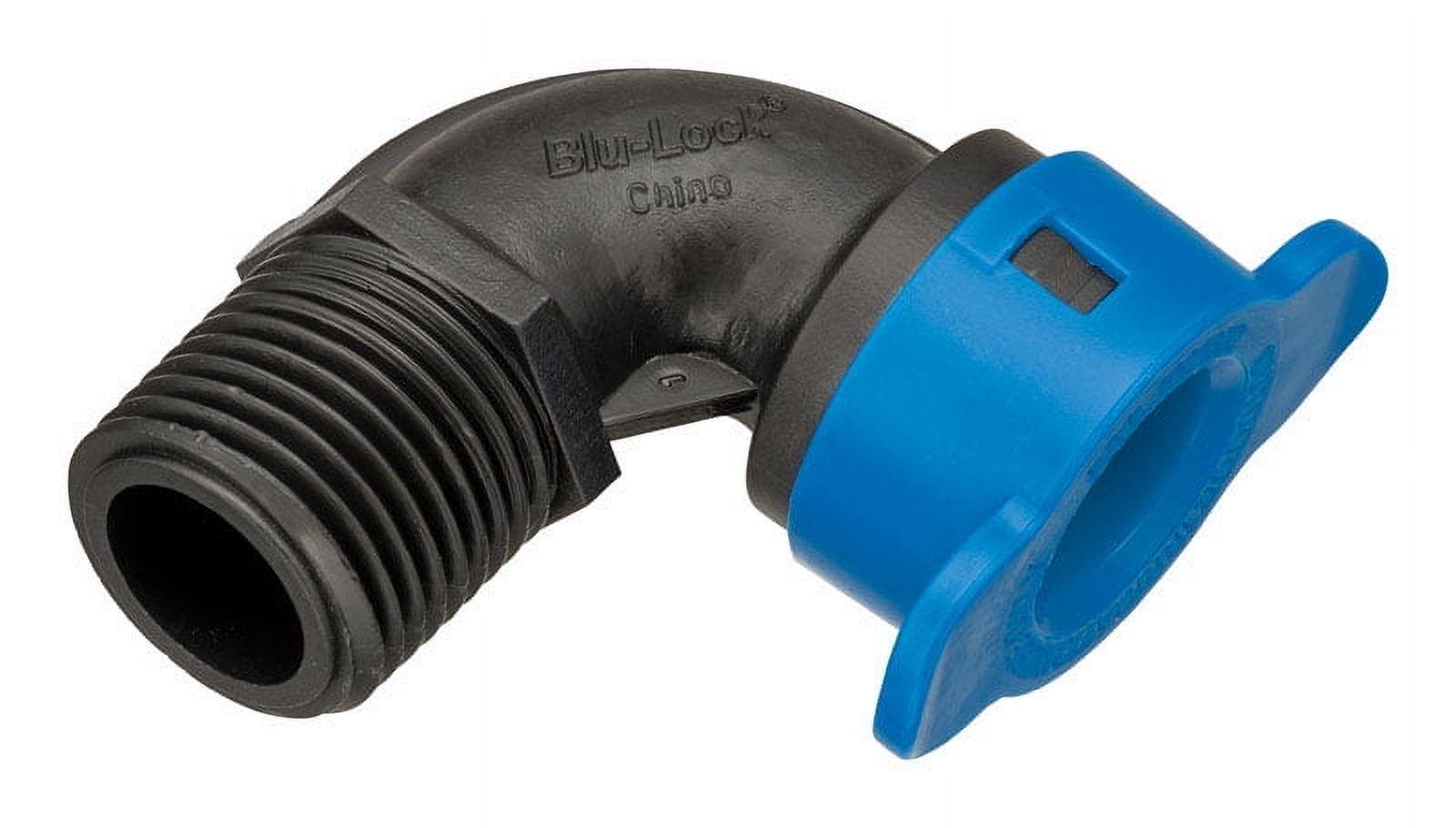 Orbit Blu-Lock 1/2 in. Dia. x 1.5 in. L MPT Elbow - Walmart.com