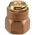 Orbit Brass 180 Degree Half Spray Pattern Shrub & Plant Water Sprinkler ...