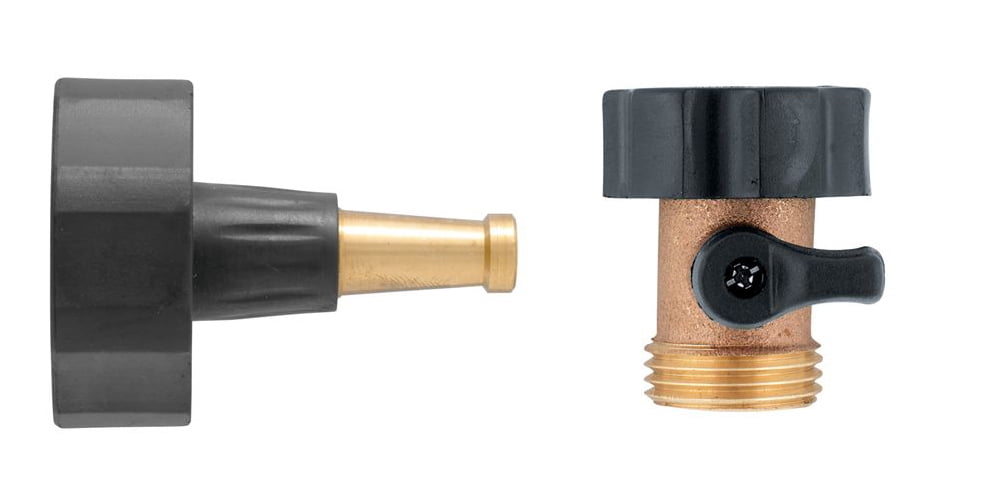Orbit Brass Sweeper Nozzle and Brass Shut-off Coupling Bundle - Walmart.com