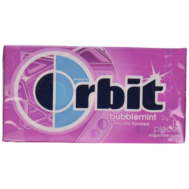 Orbit Bubblemint, 14-Count (Pack of 12) - Walmart.com
