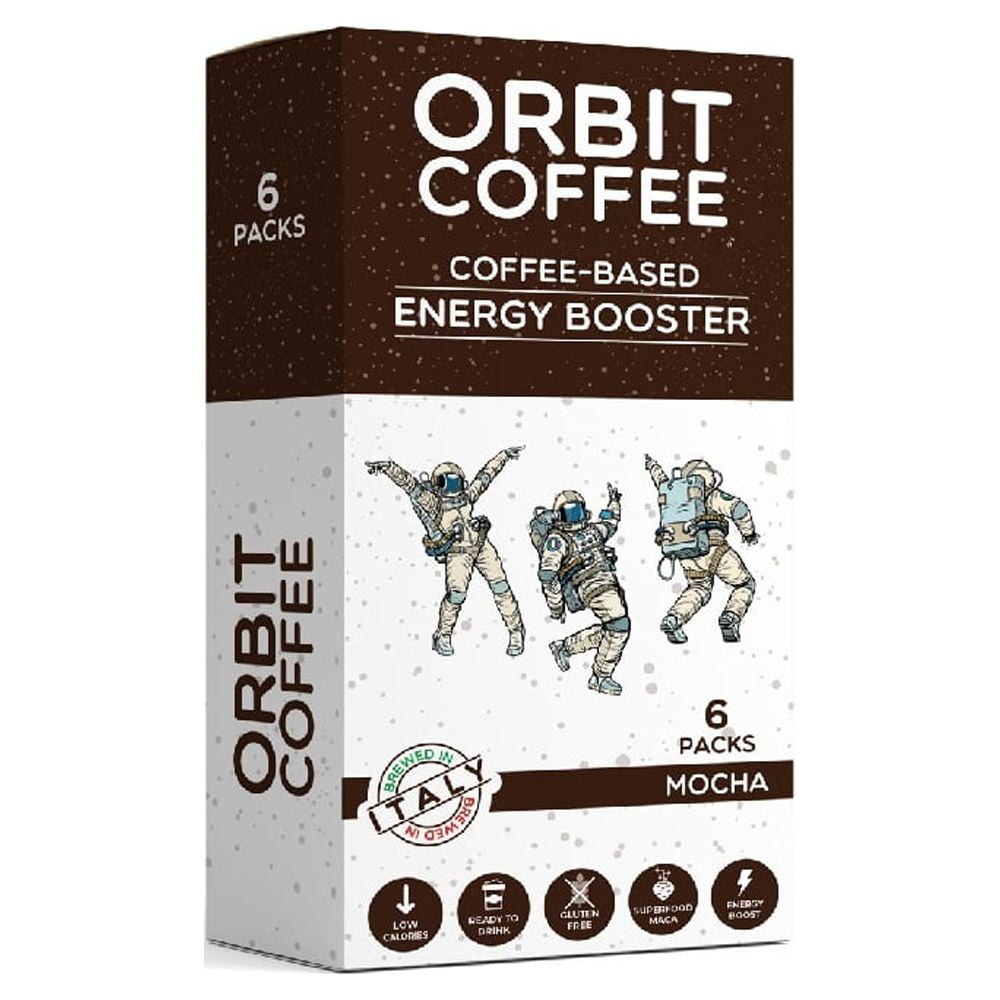 Orbit Coffee energy booster shots, coffee with maca root-Brewed in ...