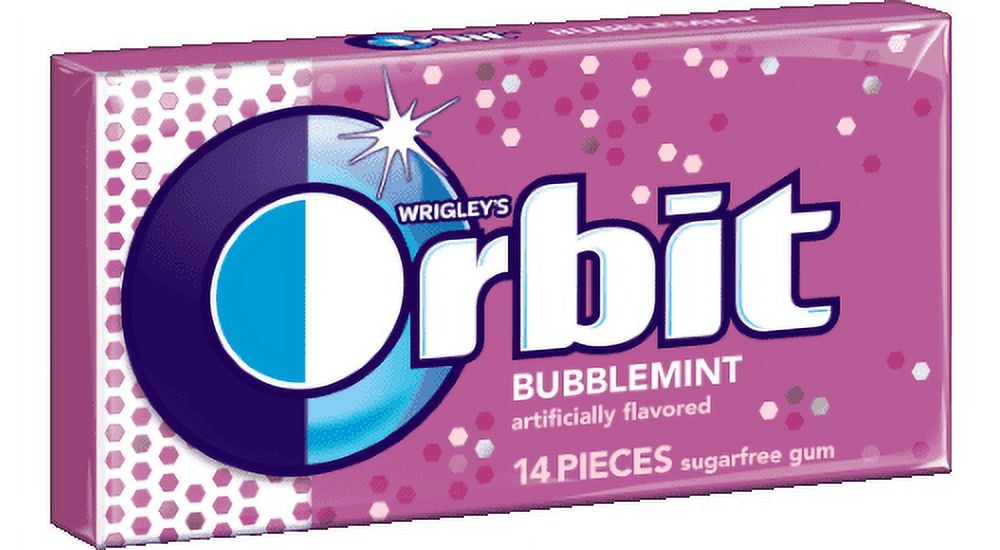 Orbit Gum Bubblemint (Pack of 4) - Walmart.com