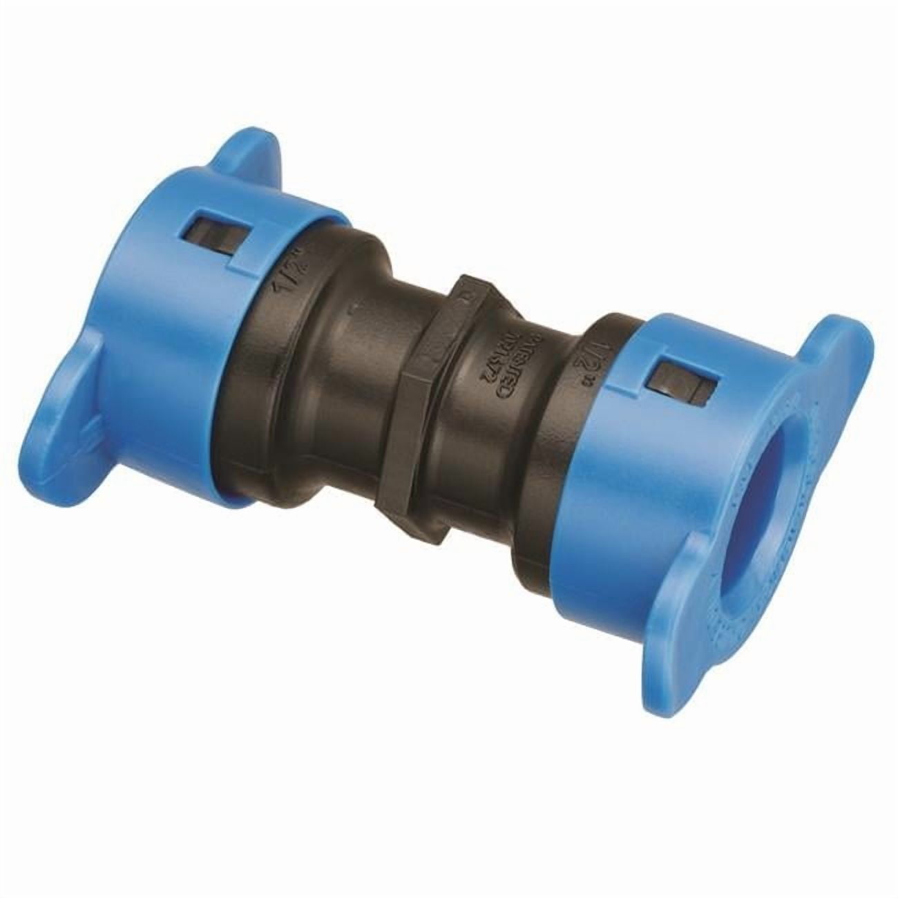 Orbit Irrigation 7572605 0.5 x 1.75 in. Blu-Lock Coupling, Black & Blue ...