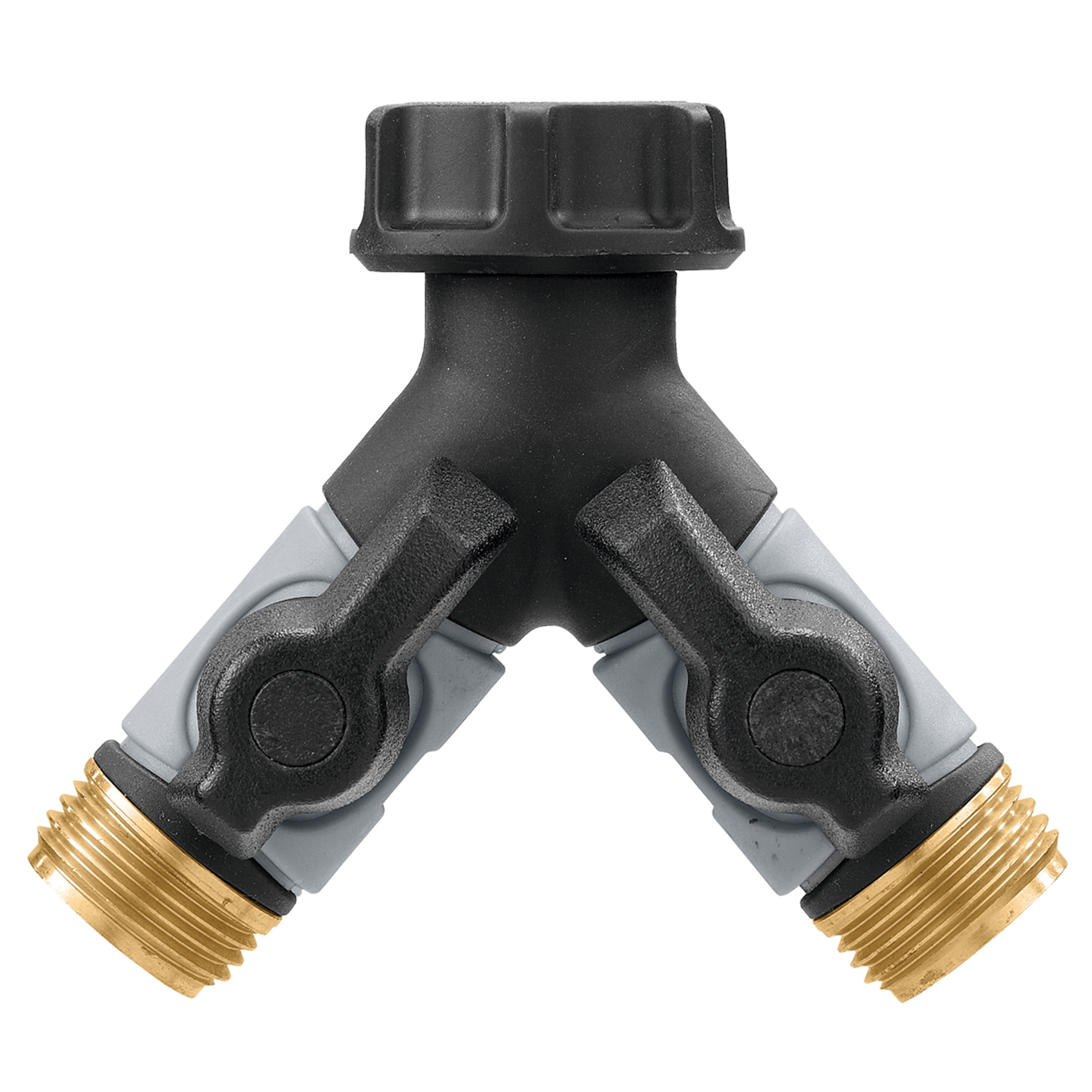 Orbit Metal Hose Y with Shut-offs - Walmart.com