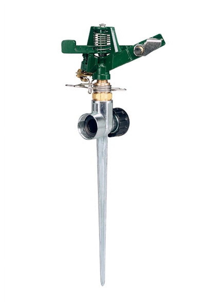 Orbit Metal Impact Water Sprinkler Head on Spike Base, Full- or Partial ...