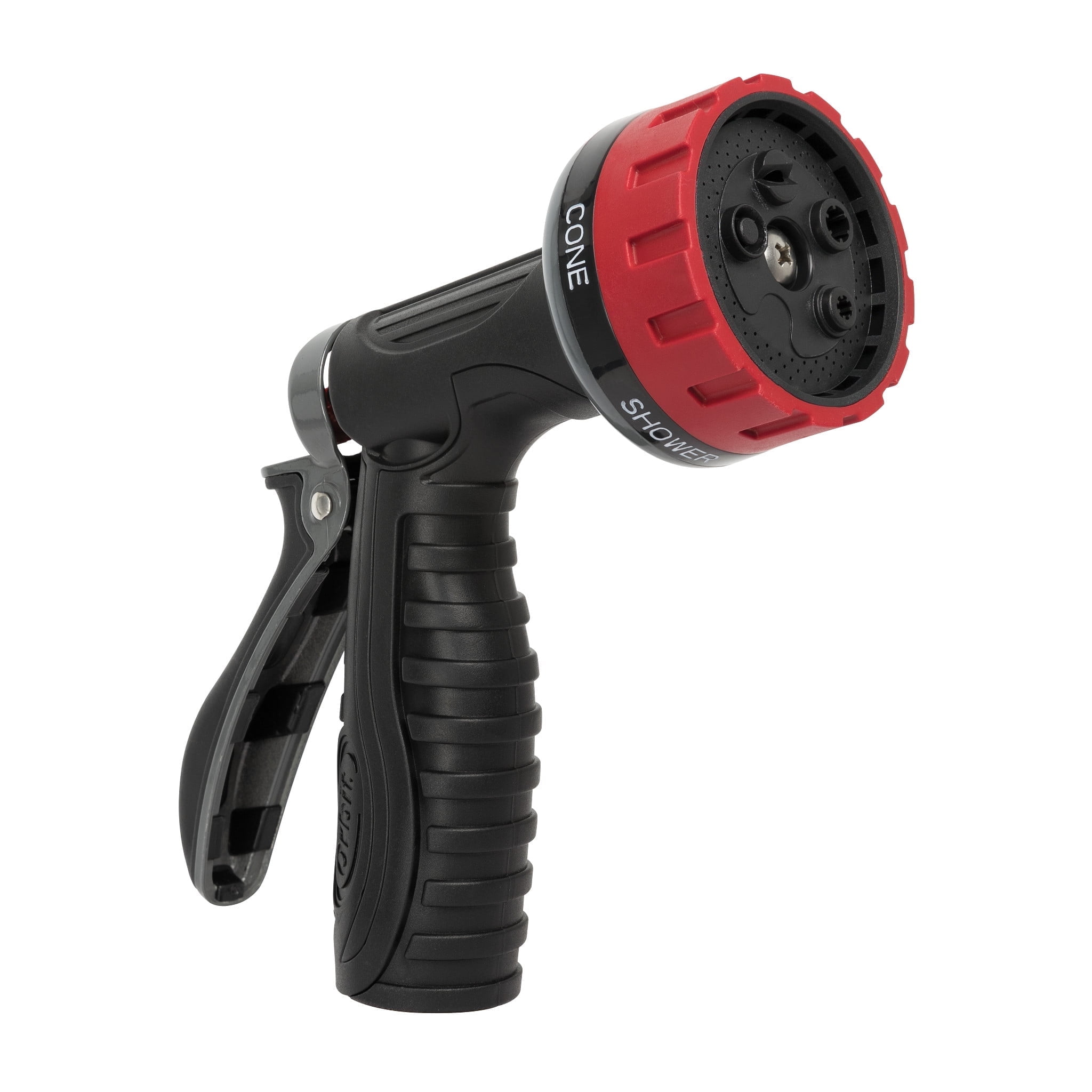 Orbit Pro 5-Pattern Metal Rear Trigger Contractor Hose Watering Nozzle ...