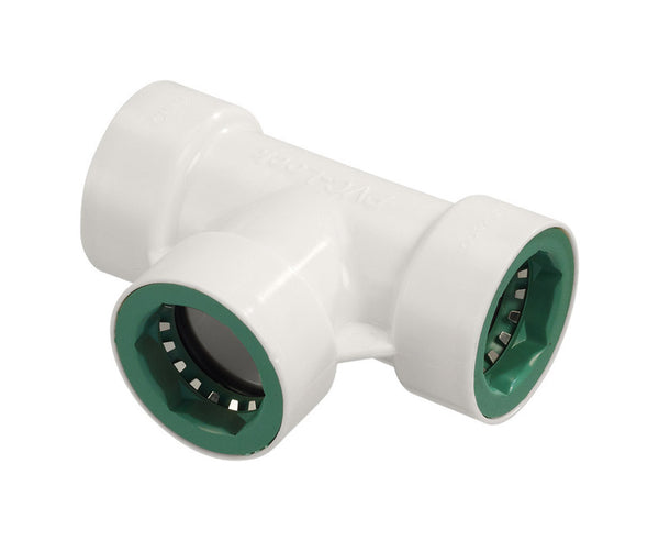 Orbit Pvc-Lock 3/4 In. Push X 3/4 In. Dia. Push Plastic Tee Connector ...