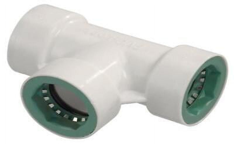 Orbit Pvc-Lock 3/4 In. Push X 3/4 In. Dia. Push Plastic Tee Connector ...