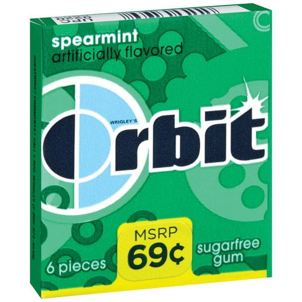 Orbit Spearmint Sugarfree Gum, 6 pc - Office Breakroom Refreshments ...