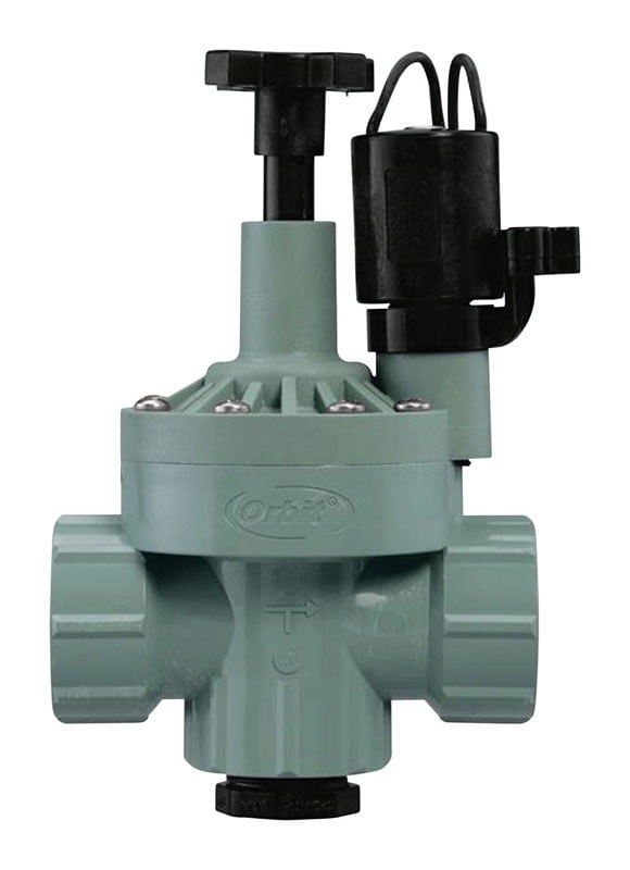 Orbit Sprinkler System 1-Inch FNPT Auto Inline/Angle Valve WFC 57020 ...