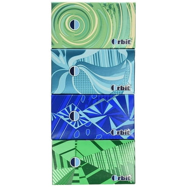 ORBIT Sweet Mint Sugar Free Chewing Gum, 14 count , (Pack of 12 ...