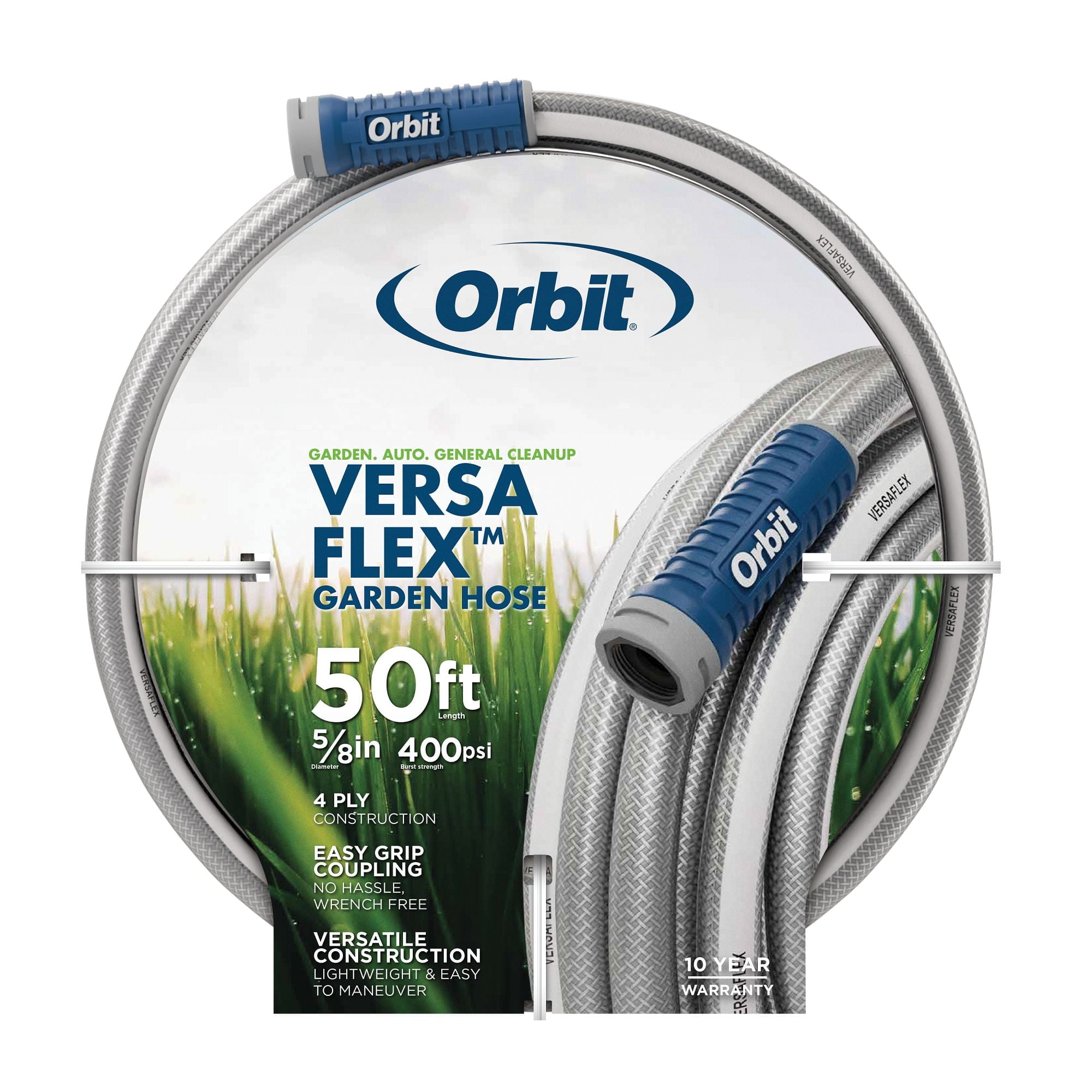 Orbit VersaFlex 50 ft. x 5/8 in. PVC Garden Hose - Walmart.com