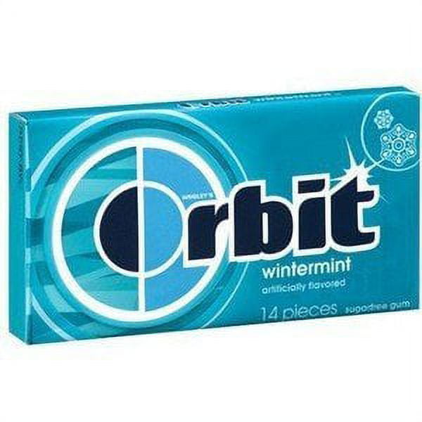 Orbit Wrigleys Wintermint Sugar-Free Gum (14 Piece Each) -Pack Of 2 ...