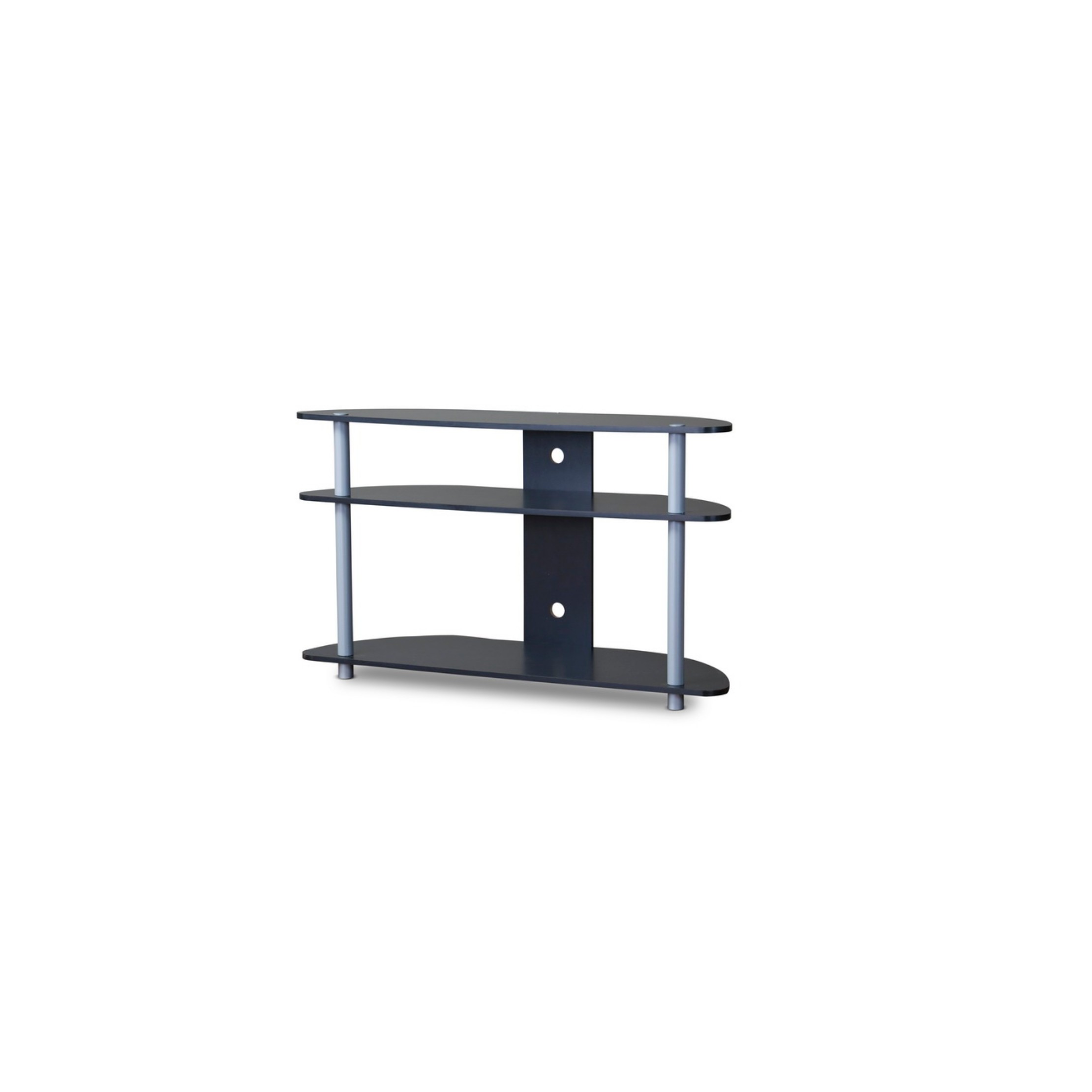 Orbit and Silver TV Stand: Contemporary Design, Cable Management, Fits ...