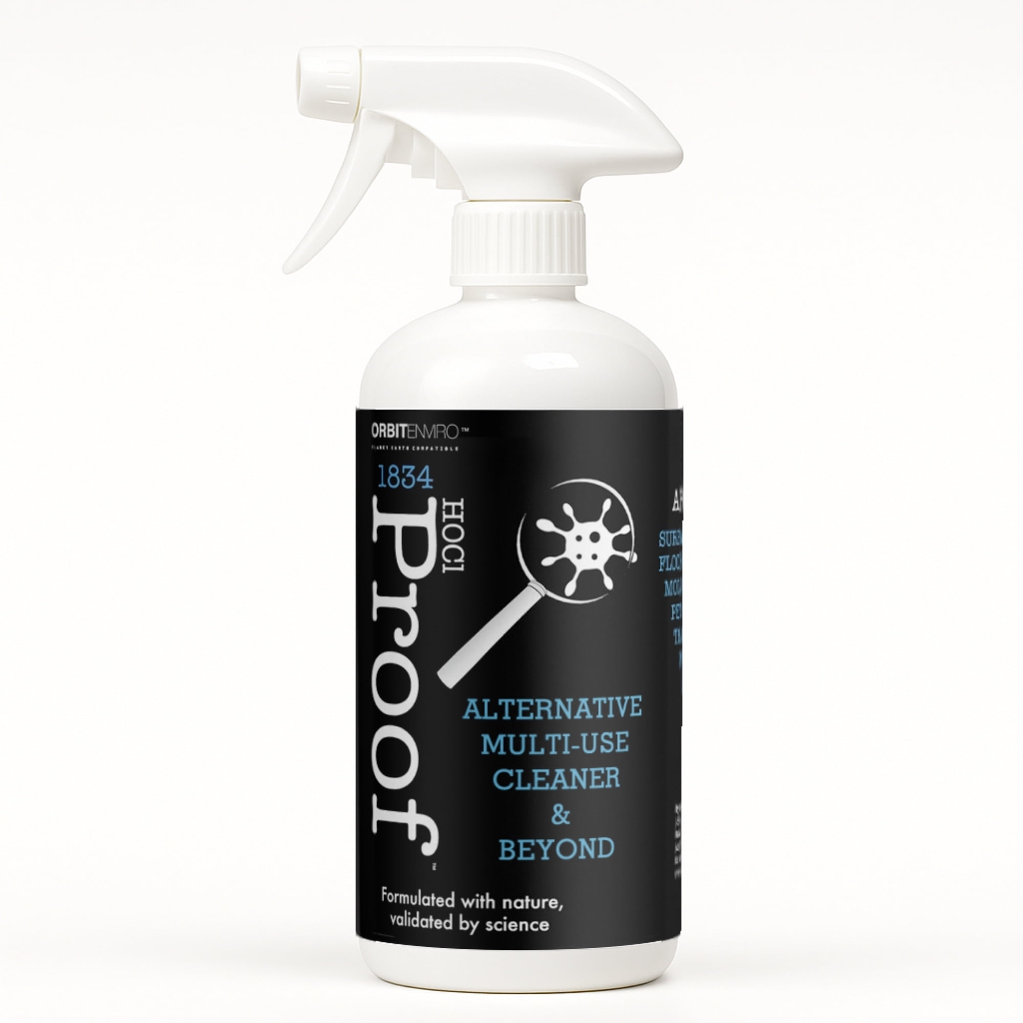 OrbitEnviro 1834 PROOF Multi-Use Cleaner with HOCL 500ppm, 16 fl. oz ...
