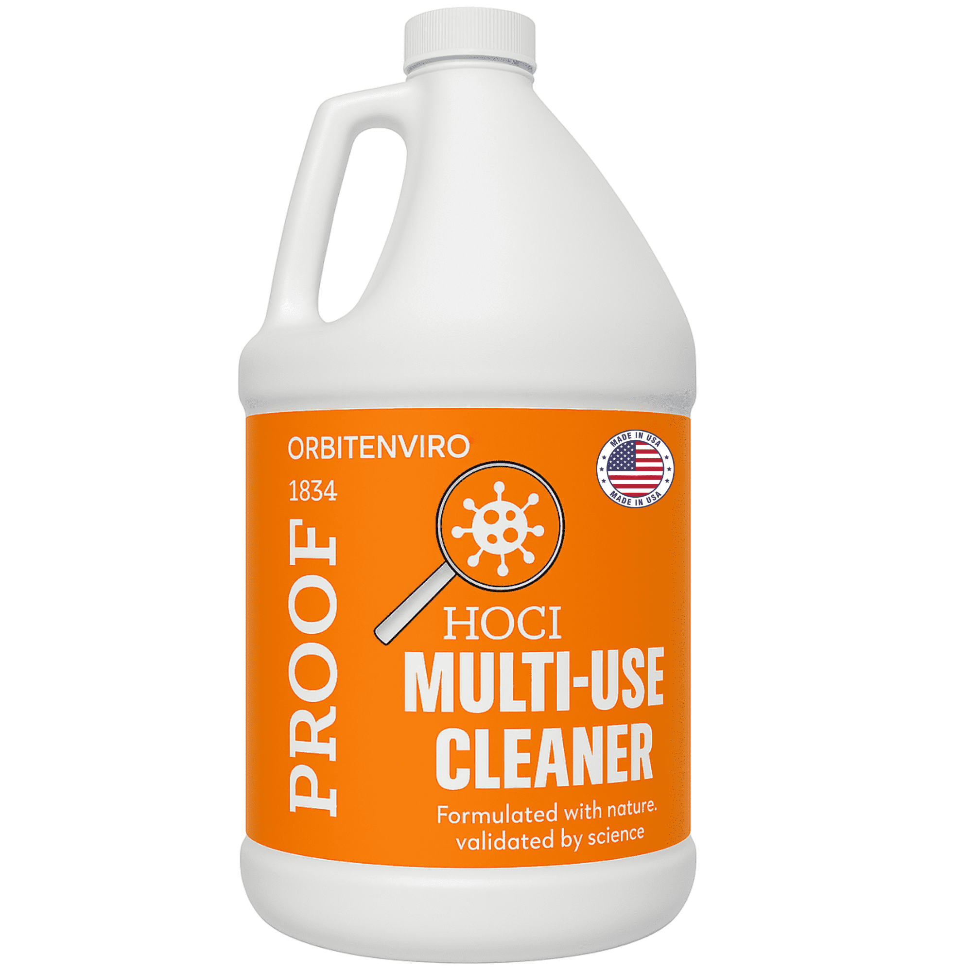 OrbitEnviro Hypochlorous Acid Cleaner 500 PPM Multi-Surface Cleaner for ...