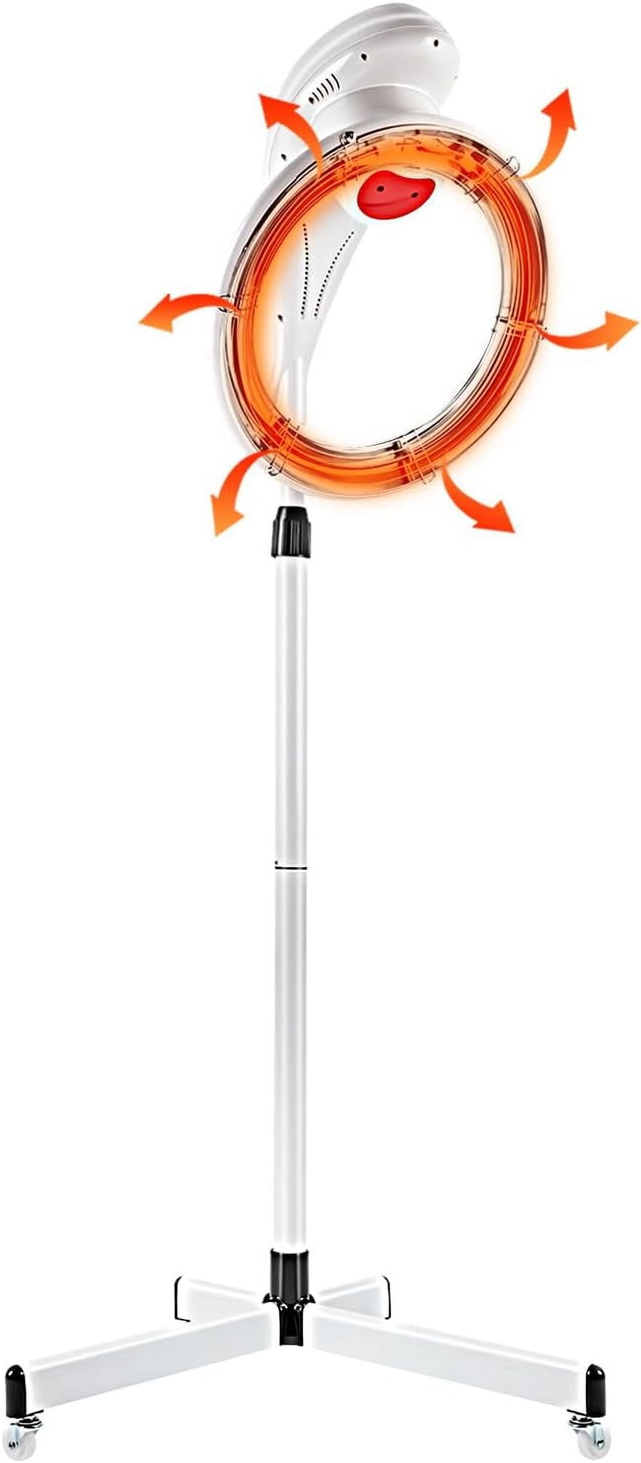 Orbiting Infrared Hair Dryer, 950w Professional Stand Hair Salon Color Processor Dryer w/Timing ...