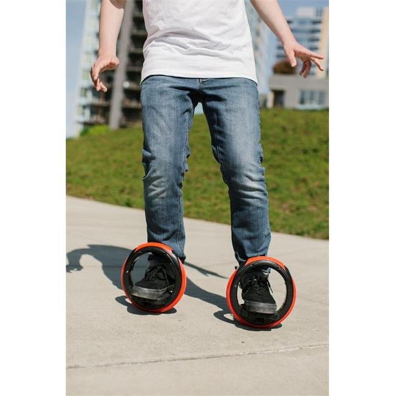 Orbitwheel Boardless Skateboard for Kids, Red & Black - Walmart.com