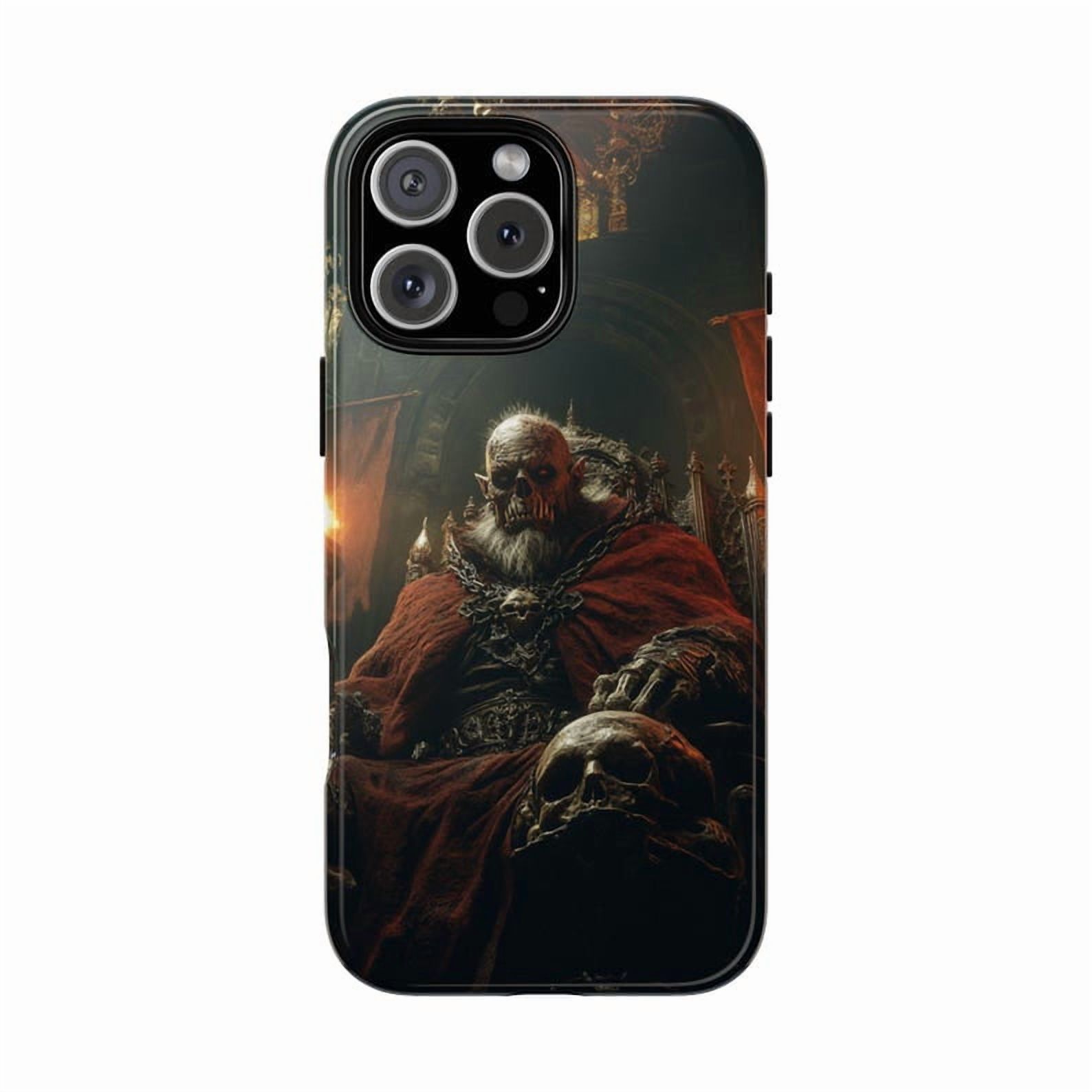 Orc King iPhone Case Ancient Throne Warrior Medieval Fantasy Art with ...