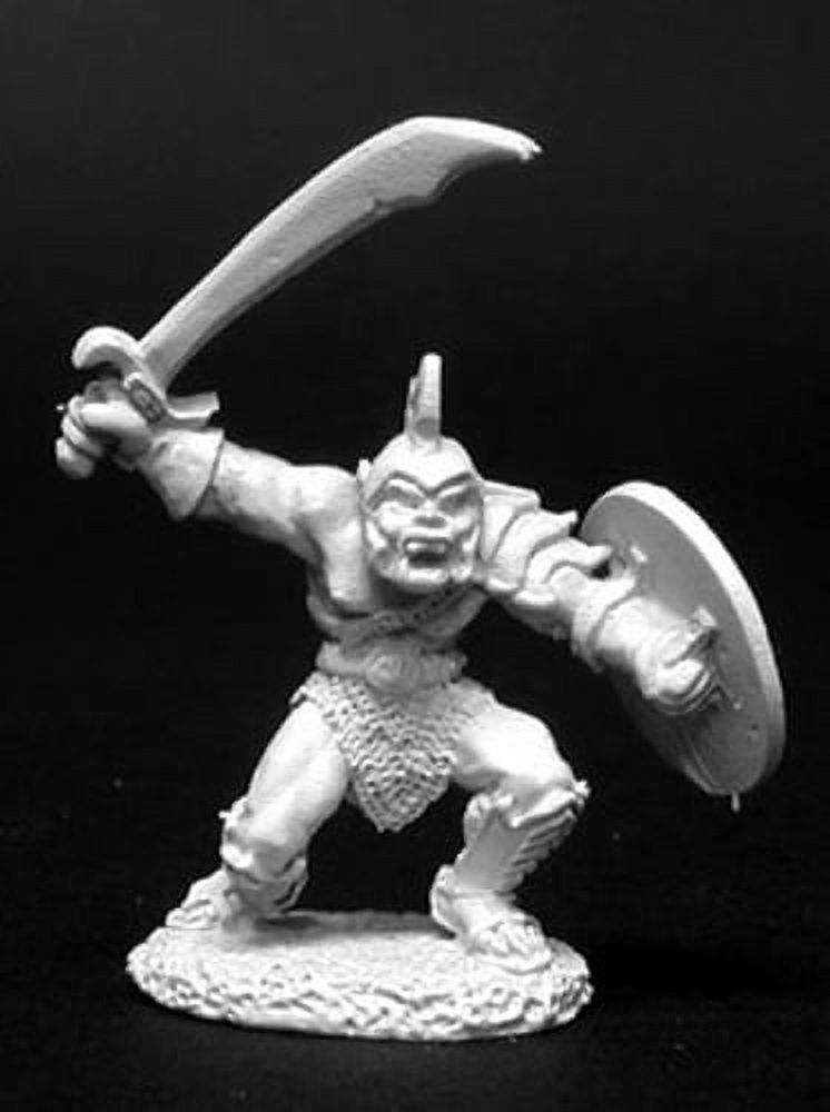 Orc Warrior of Kargir w/Sword, Helm & Round Shield New - Walmart.com