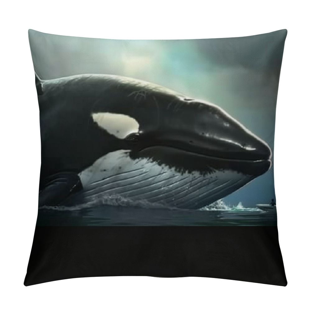 Orca Killer Whale Print Print Long Pillow Cover Body Pillow Case,inches ...