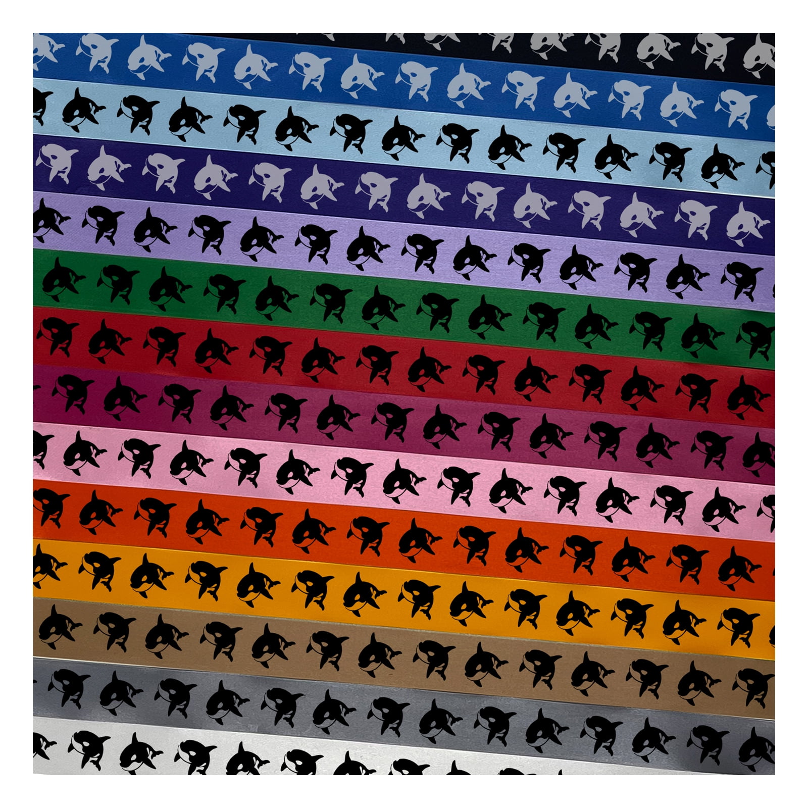 Orca Killer Whale Satin Ribbon for Gift Wrapping Bows Craft DIY ...