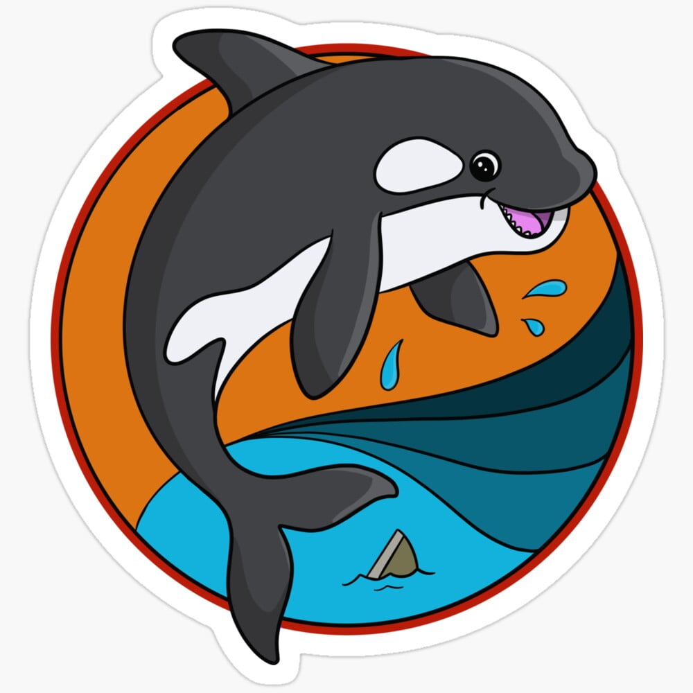 Orca Stickerphone Decal Water Bottle Stickers, Vinyl Stickers For Water ...
