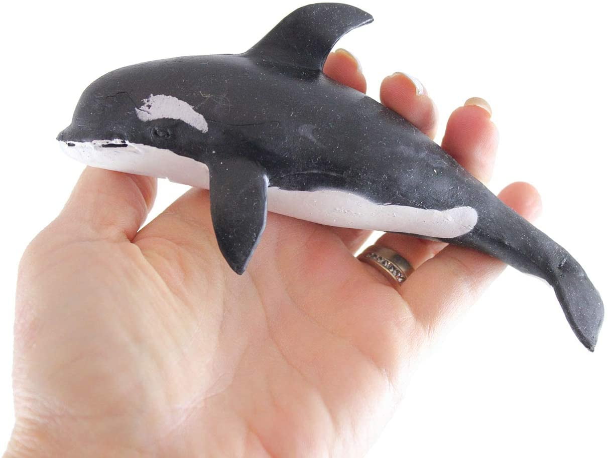 Orca Stretchy and Squeezy Toy - Crunchy Bead Filled - Fidget Stress ...