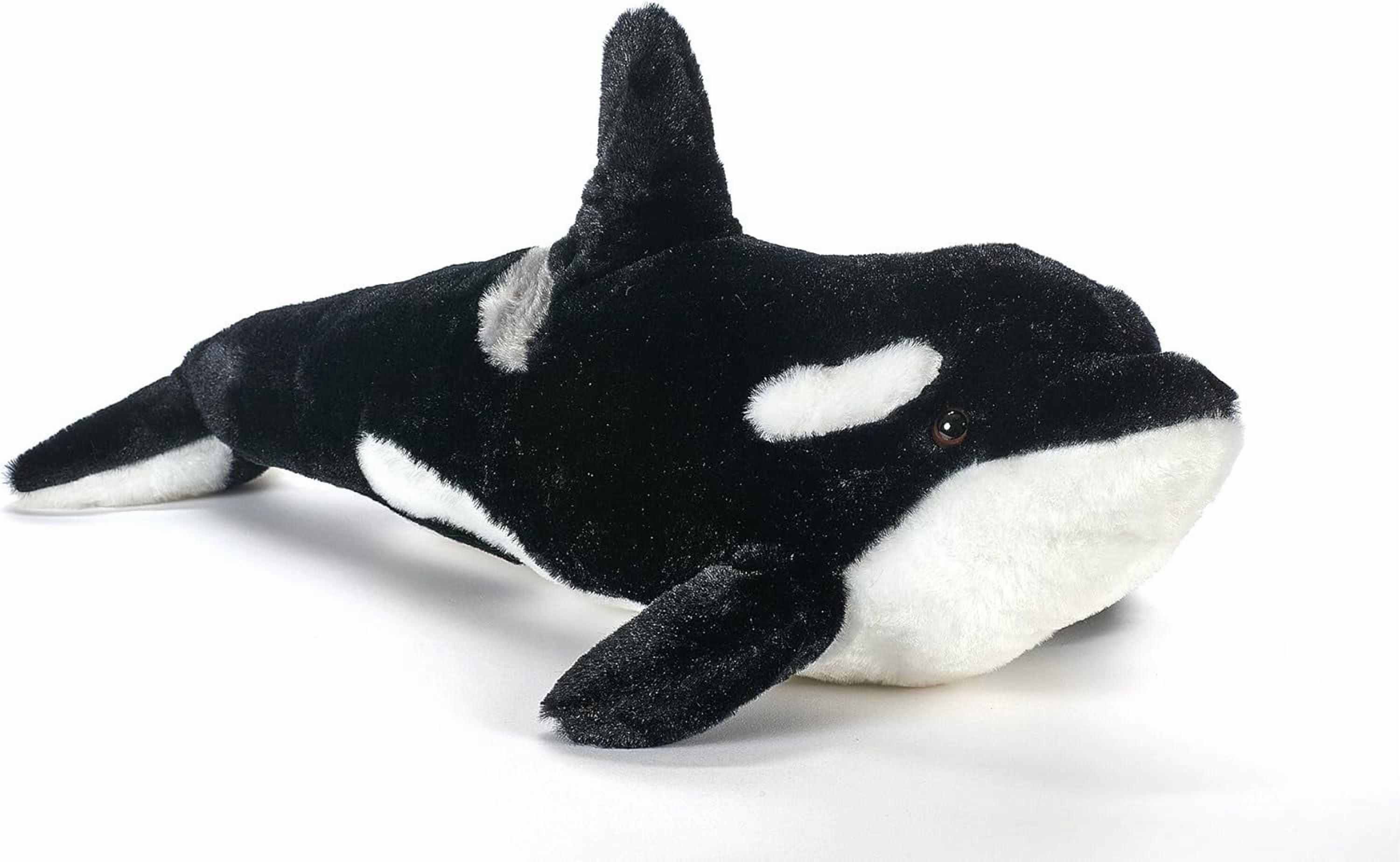 Orca Stuffed Animal Plushie, Gifts for Kids, Wild Onez Sealife Animals ...
