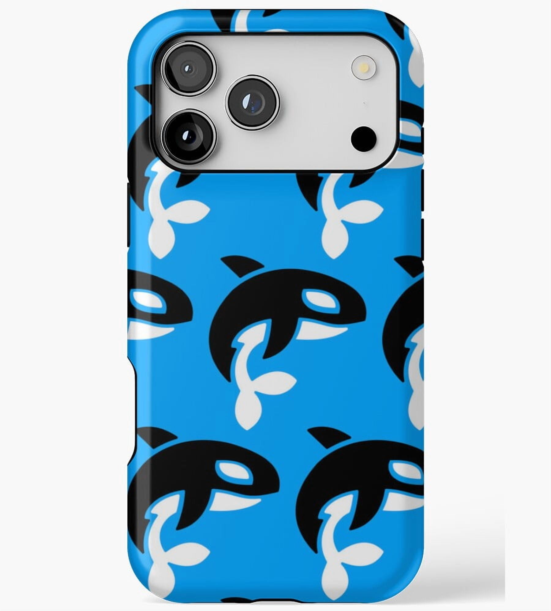 Orca The Killer Whale Graphic H20807 Phone Case for iPhone 11 to 17 Pro ...