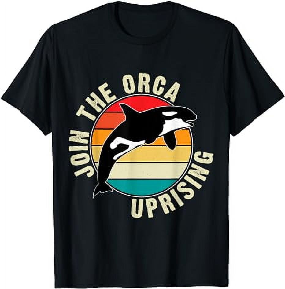 Orca Uprising 2023 Join The Orca Uprising Whales Attack T-Shirt ...