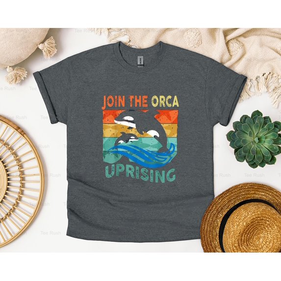 Orca Uprising Join The Orca Uprising 2023 Funny Whales, Killer Whale,T ...