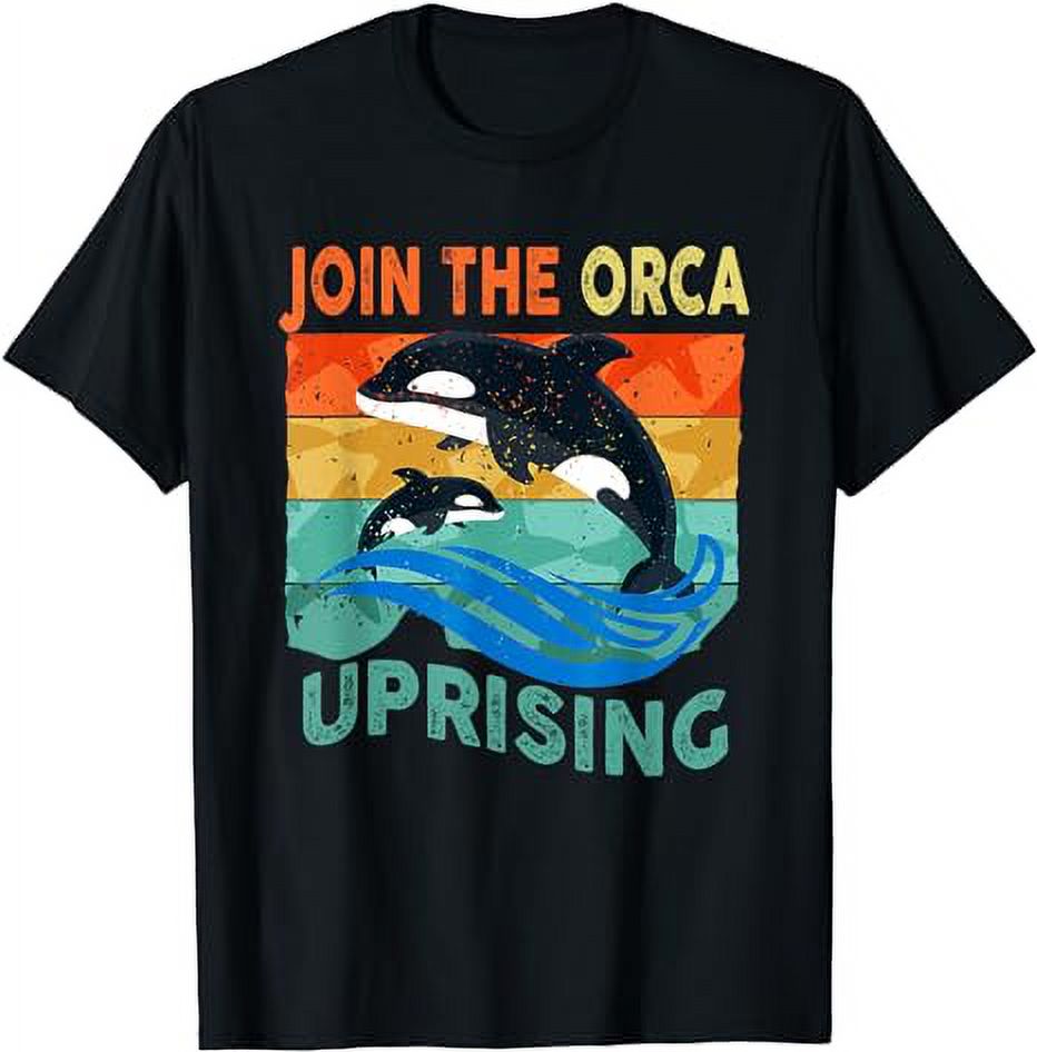 Orca Uprising Join The Orca Uprising 2023 Whales Attack T-Shirt ...