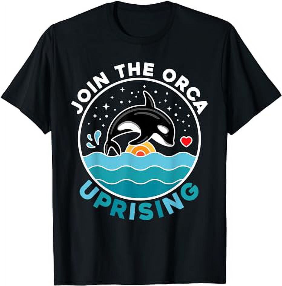 Orca Uprising Join The Orca Uprising 2023 Whales Attack T-Shirt ...