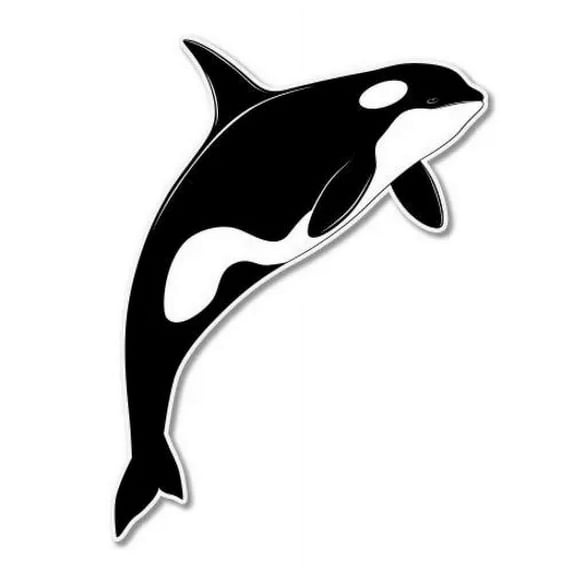 Orca Whale Car Sticker Phone Decal Water Bottle Stickers Car Decals ...