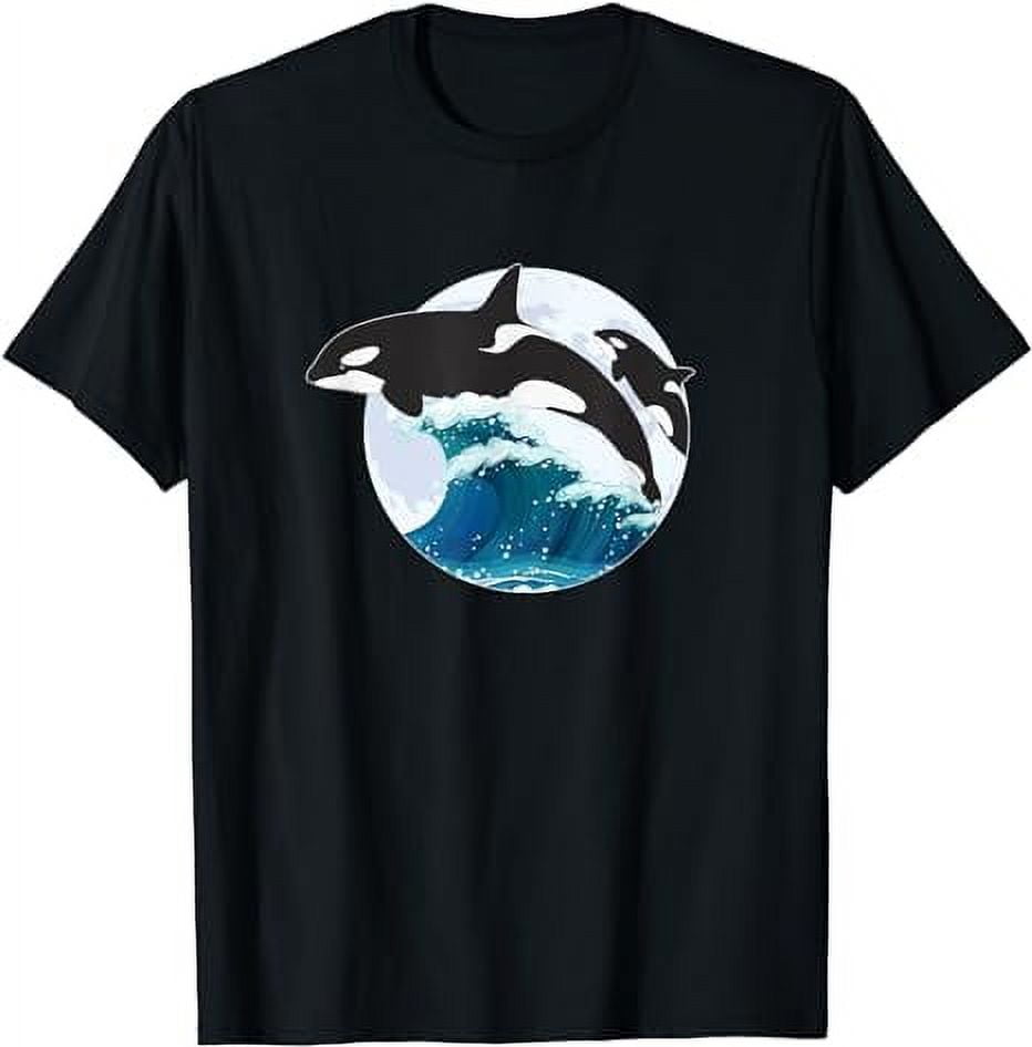 Orca Whale Squad Family Sea Animal Wildlife Boys & Girls T-Shirt ...